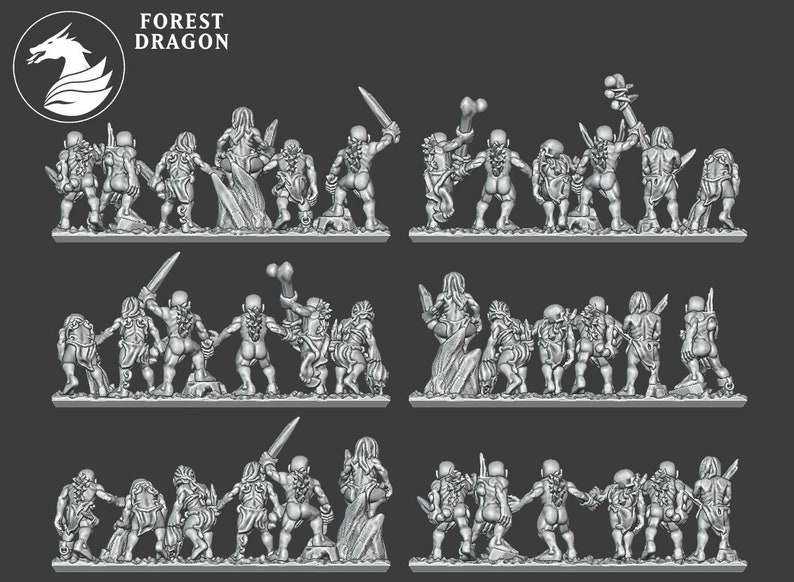 Vampire Ghouls by Forest Dragon - Etsy