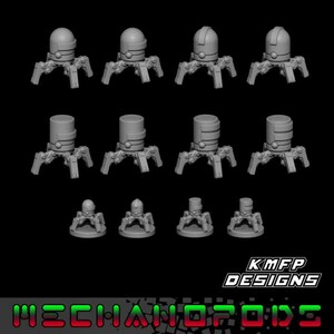 Mechanopods - Drones for Tabletop Wargaming by KMFP. - Etsy