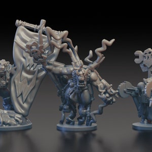 Space Orc HQ Infantry for Tabletop Wargaming. - Etsy