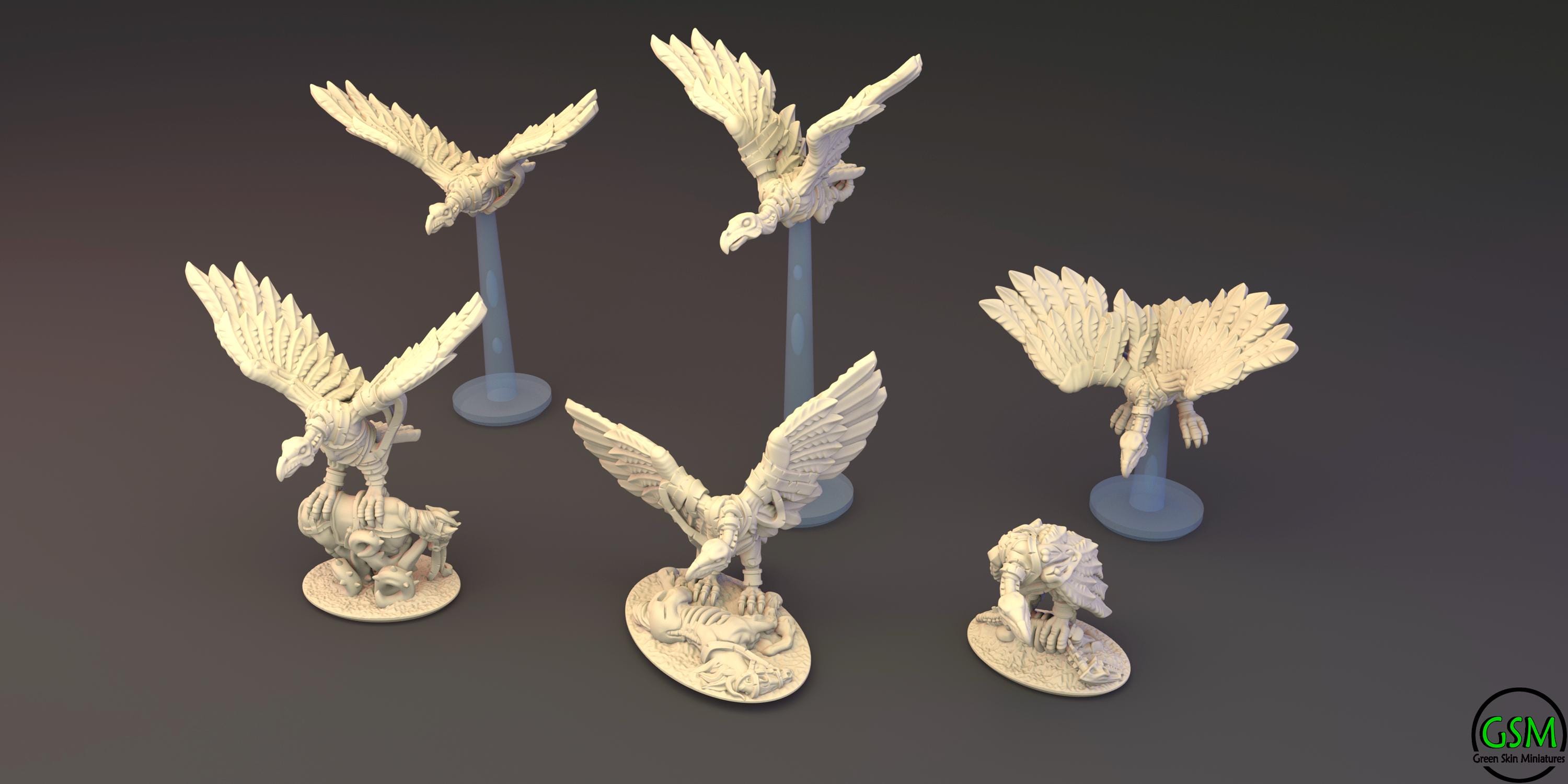 Egyptian Undead Monstrous Cavalry and Infantry (10mm Warmaster) by ...