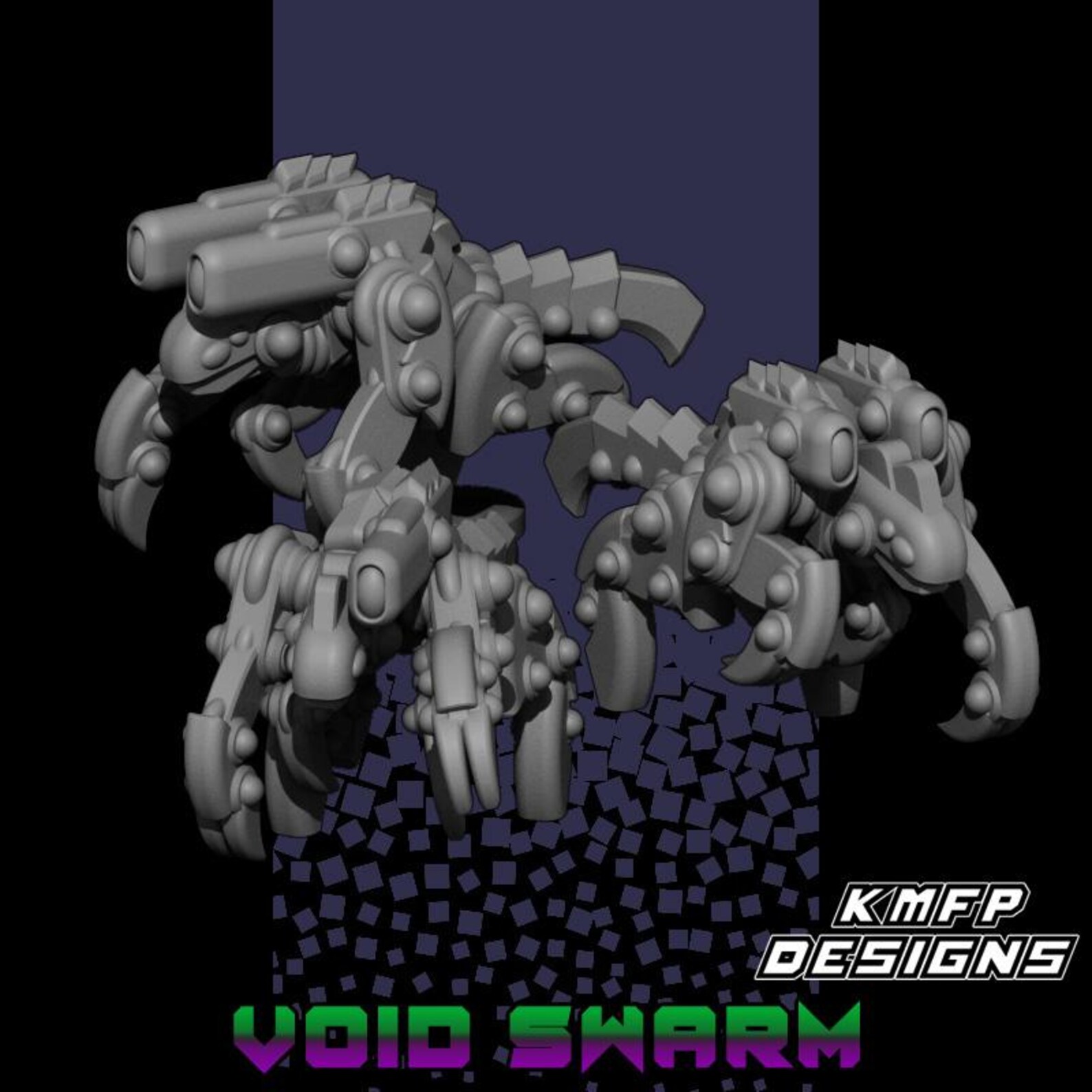 Void Swarm - Hunter Swarm Constructs for Tabletop Wargaming by KMFP. - Etsy