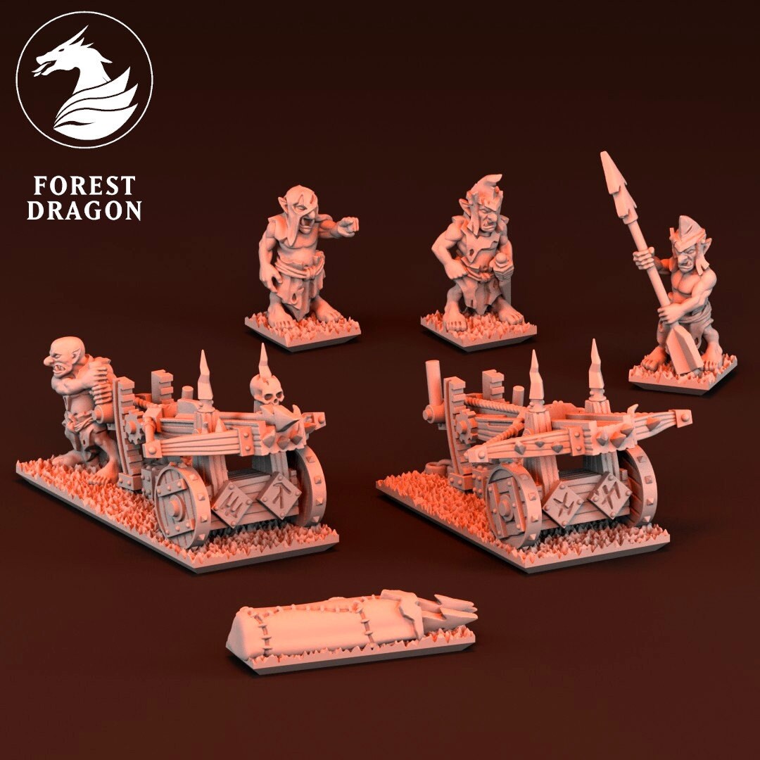 Dwarf Demonsmith Hobgoblin Bolt Thrower (10mm Warmaster) by Forest ...