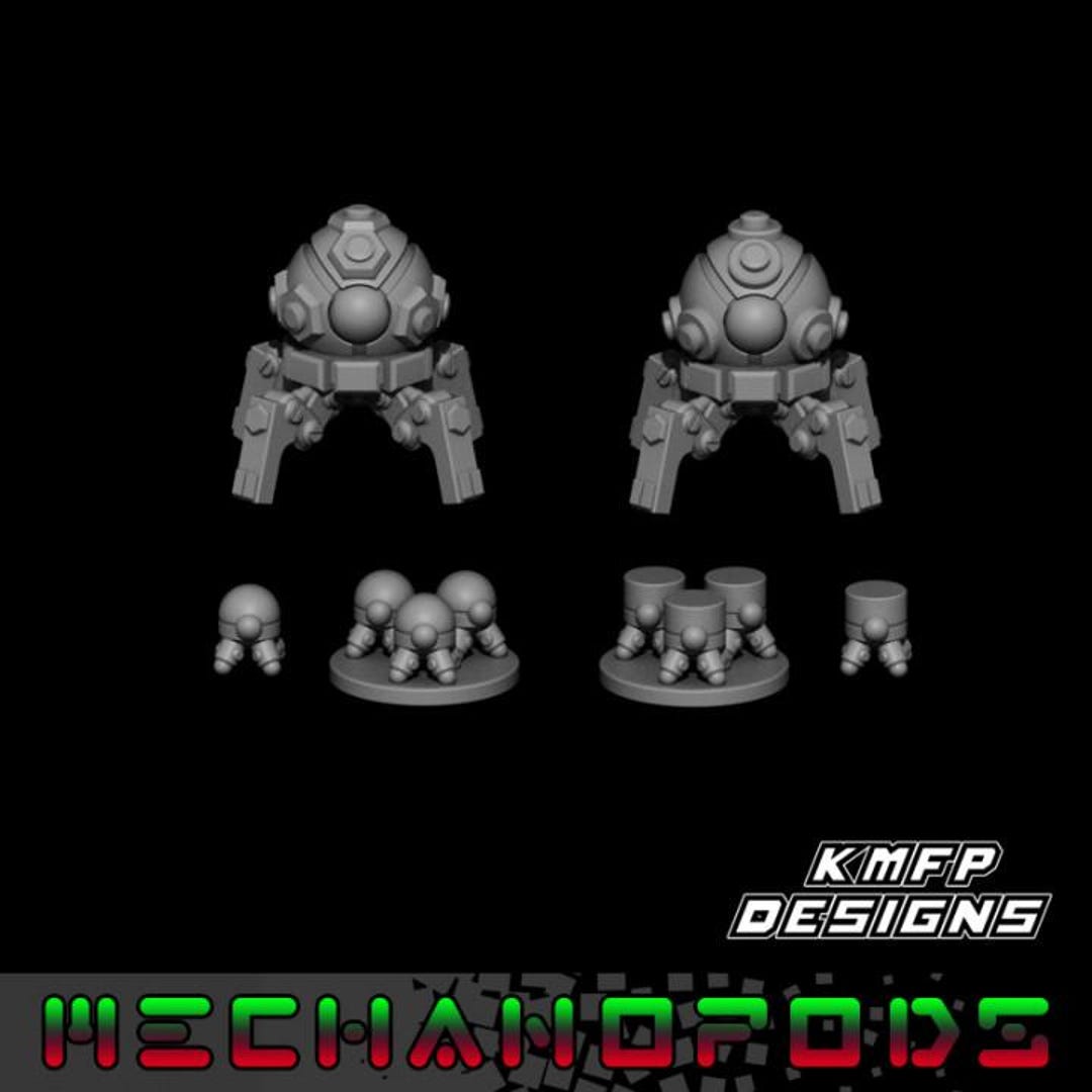 Mechanopods - Swarm and Bomb Drones for Tabletop Wargaming by KMFP. - Etsy