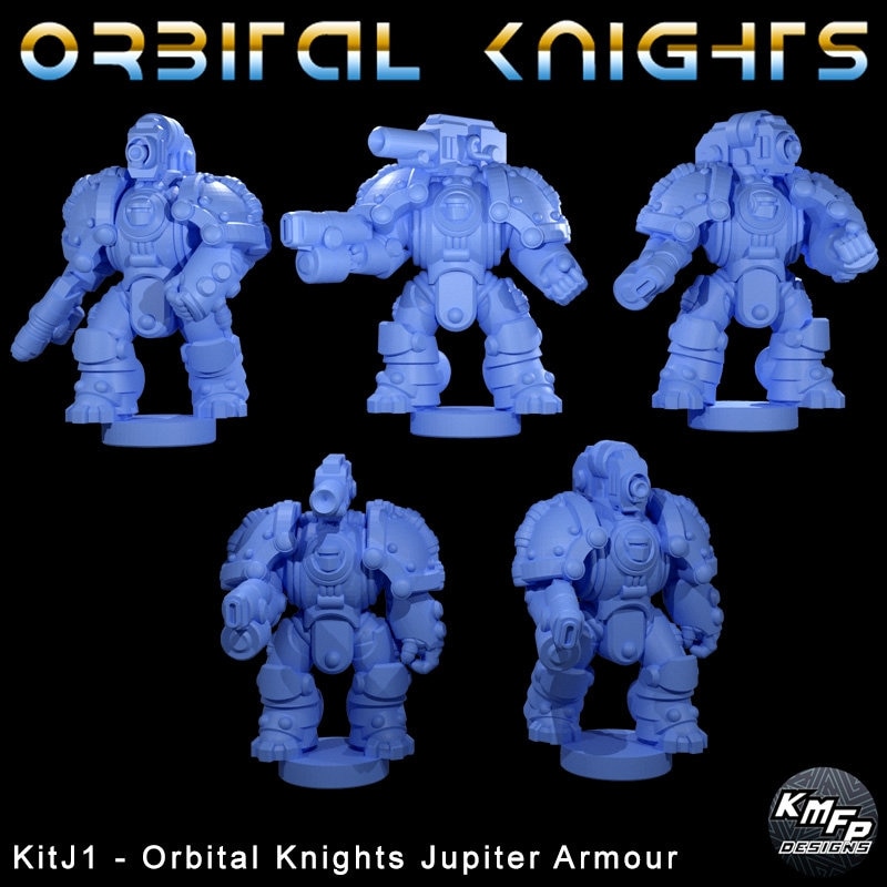 Orbital Knights Jupiter Powered Armor für Tabletop Wargaming. - Etsy