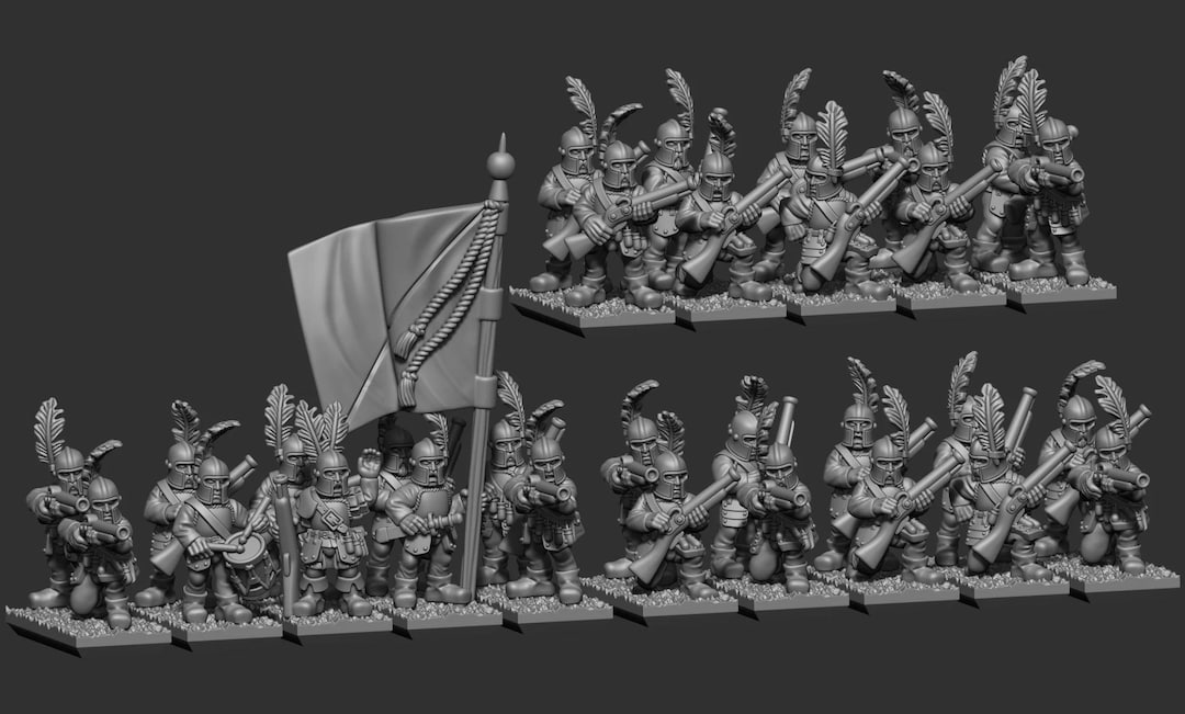 War Dogs Handgunners (10mm/15mm) by Varus Miniatures - Etsy