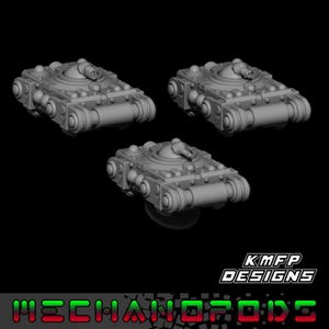 Mechanopods - Hover Tank & Transport for Tabletop Wargaming by KMFP. - Etsy