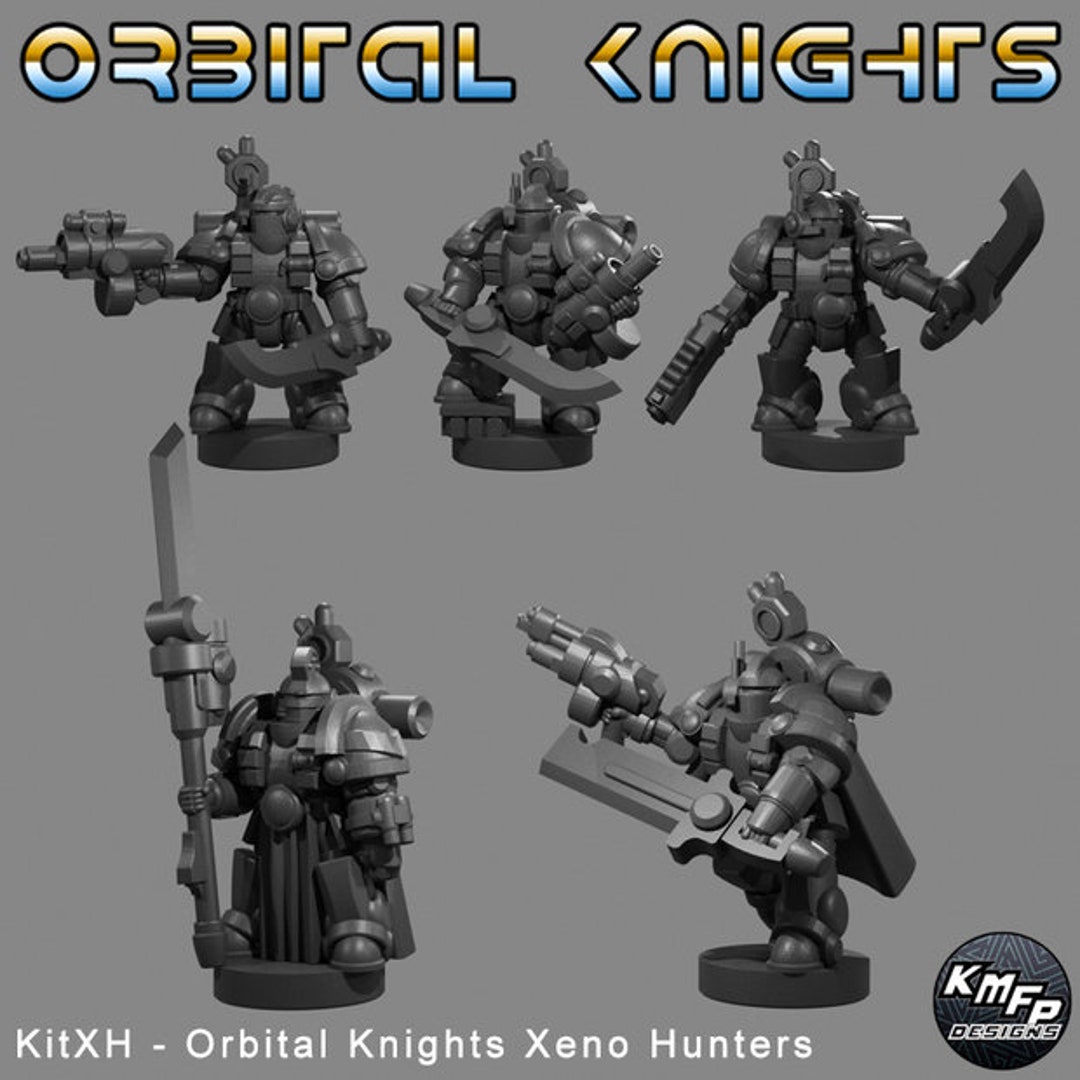 Orbital Knights Xeno Hunters for Tabletop Wargaming. - Etsy