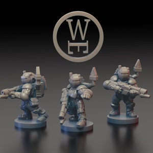 AETA Marines for Tabletop Wargaming (epic) by Wake's Emporium - Etsy
