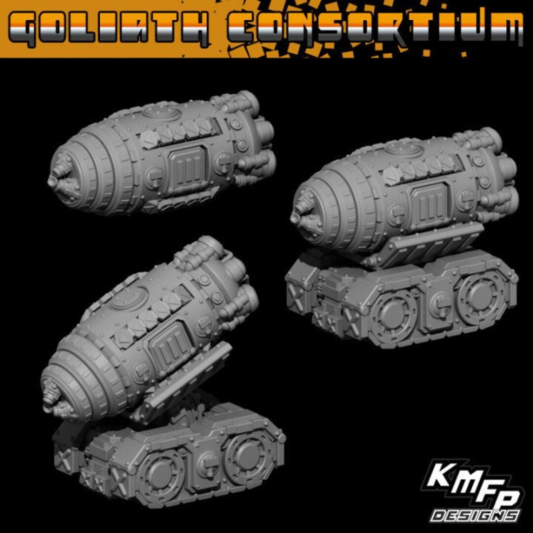 Goliath Consortium Small Tunnellers (6-8mm) for Tabletop Wargaming. - Etsy