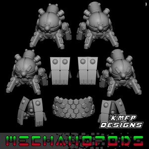 Mechanopods - Command Pods for Tabletop Wargaming by KMFP. - Etsy