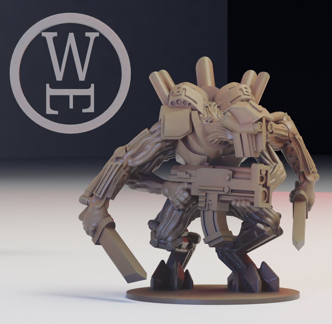 Stavros Xeno Mercs for Tabletop Wargaming. - Etsy