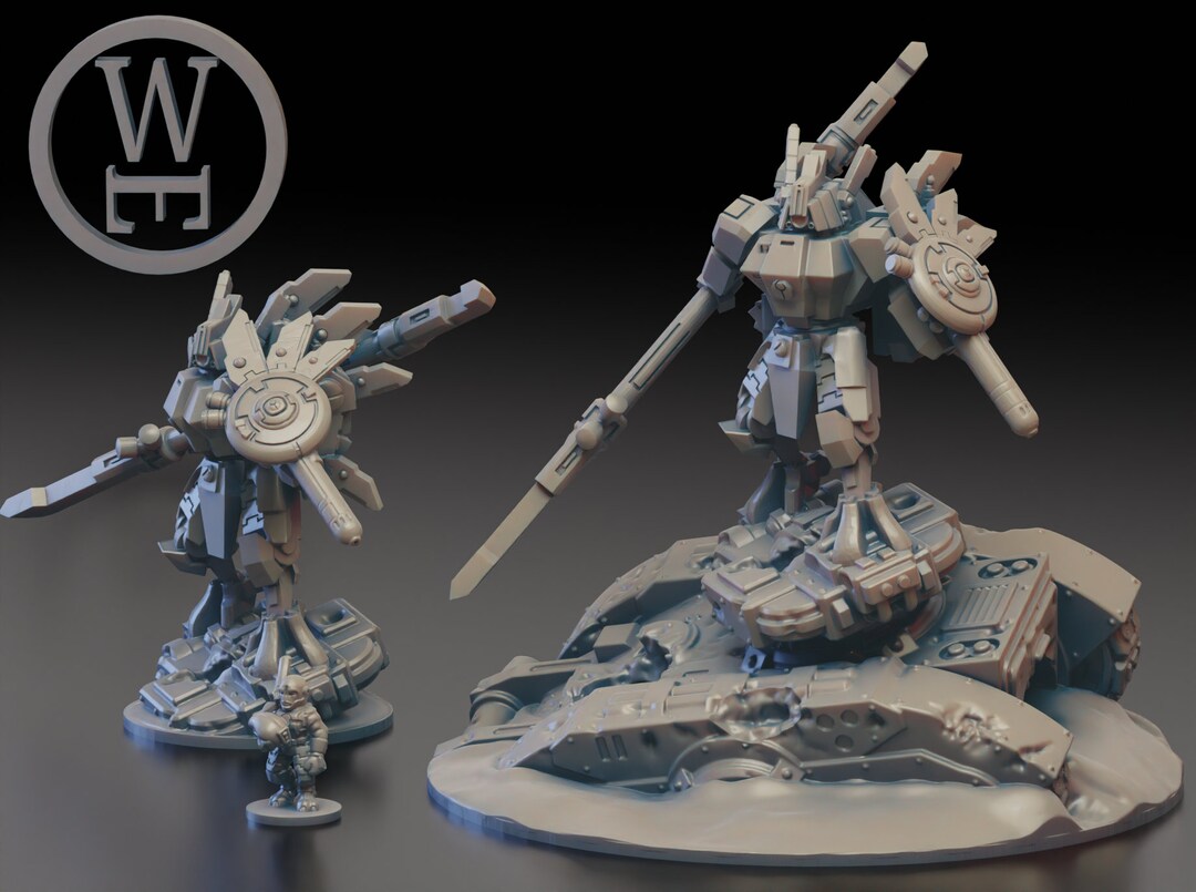 Satotta Assault Commander Enkyori for Tabletop Wargaming (epic) by ...
