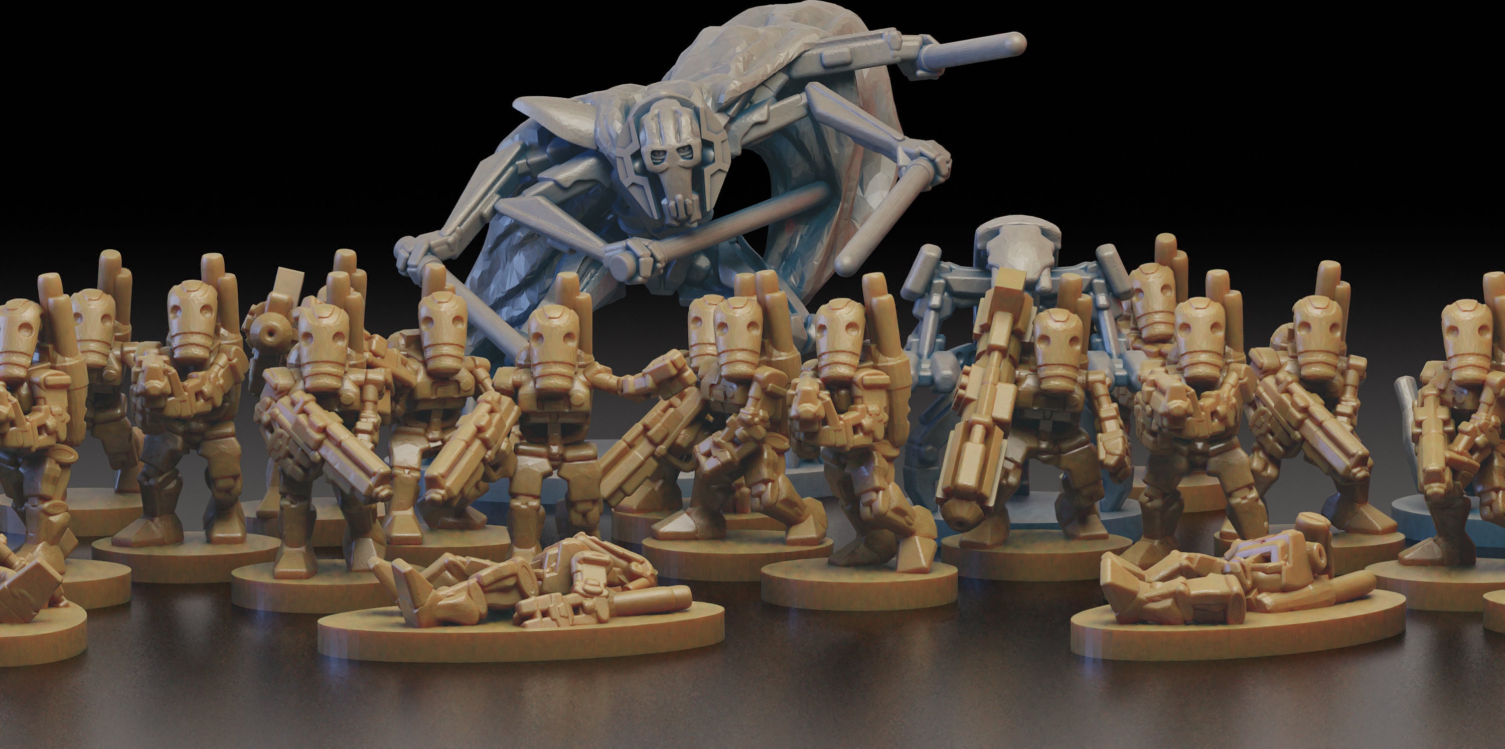 B1 Battle Bots for Tabletop Wargaming epic by Wakes Emporium - Etsy