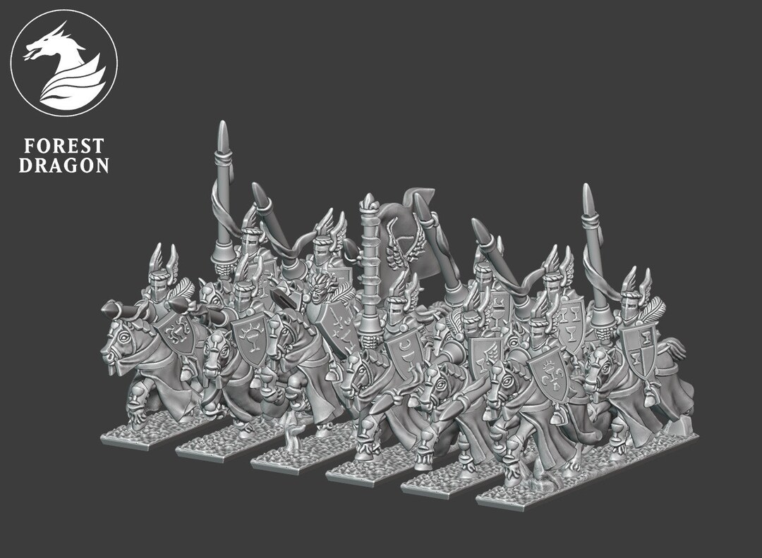 Chivalric Knight Elite Knights by Forest Dragon - Etsy