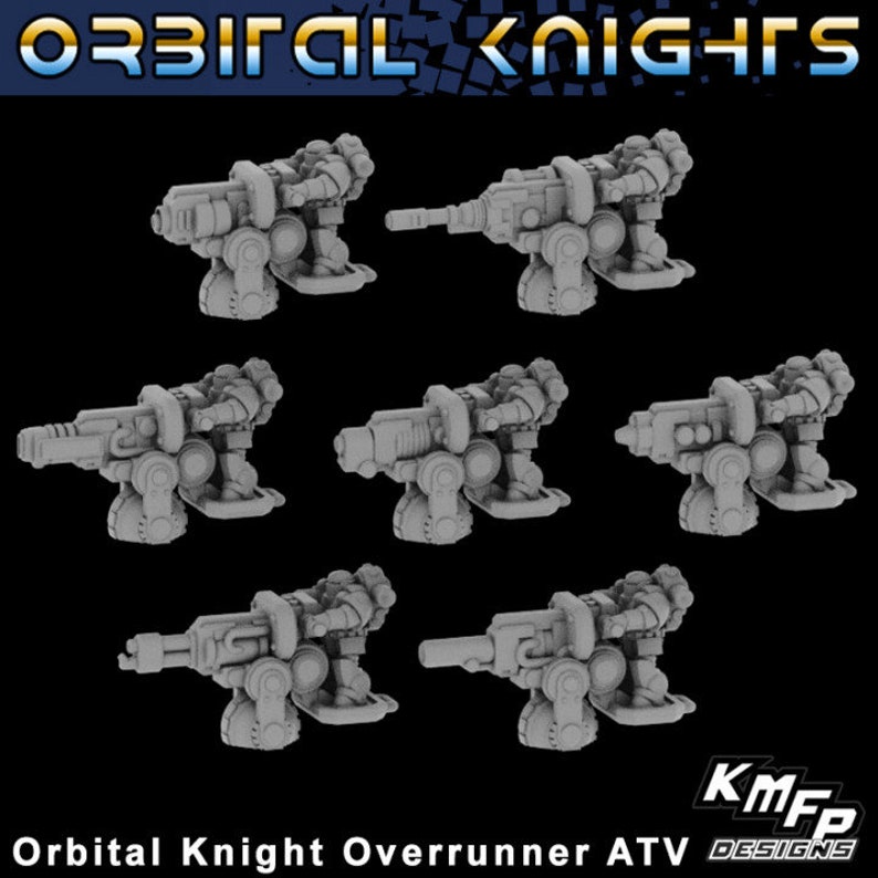 Orbital Knights Overrunner ATV for Tabletop Wargaming. - Etsy
