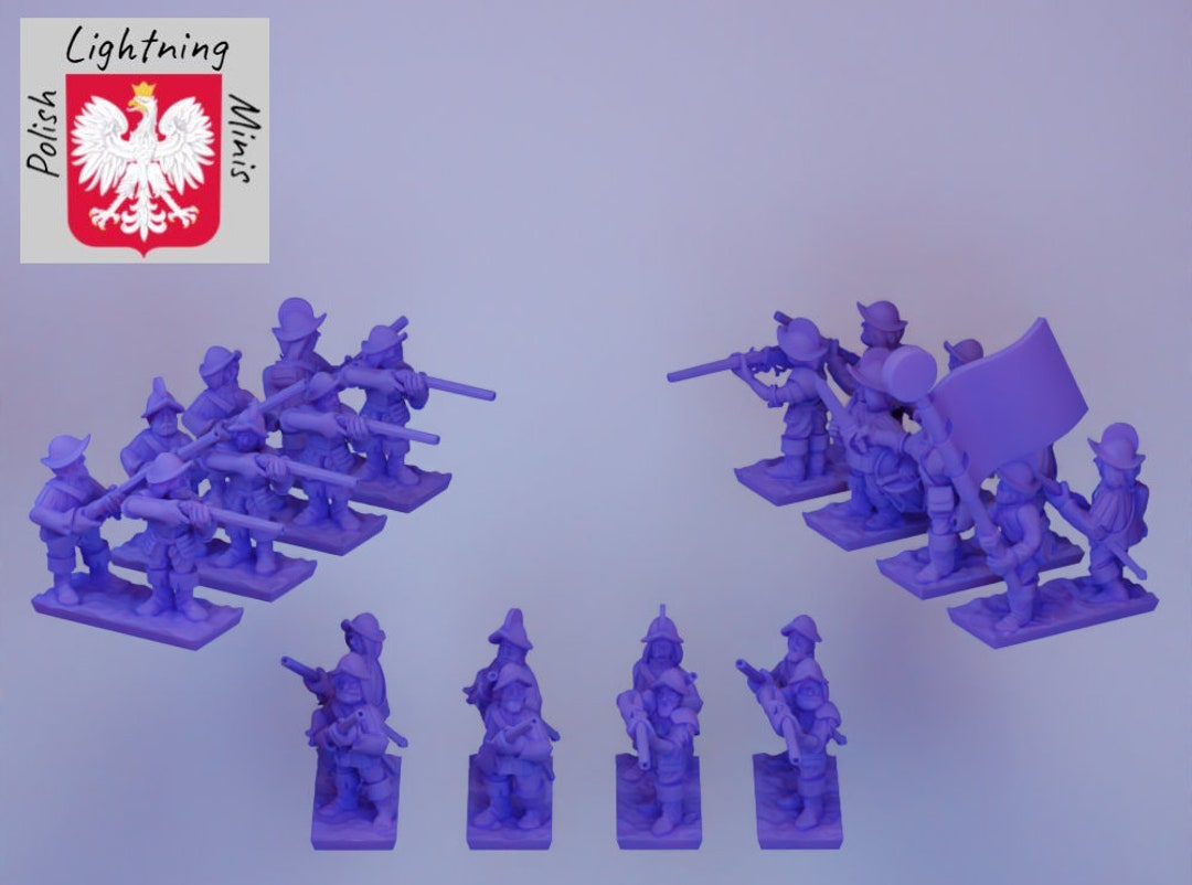 Mercenary Forgotten Legion 10mm Warmaster by Polish Lightning ...