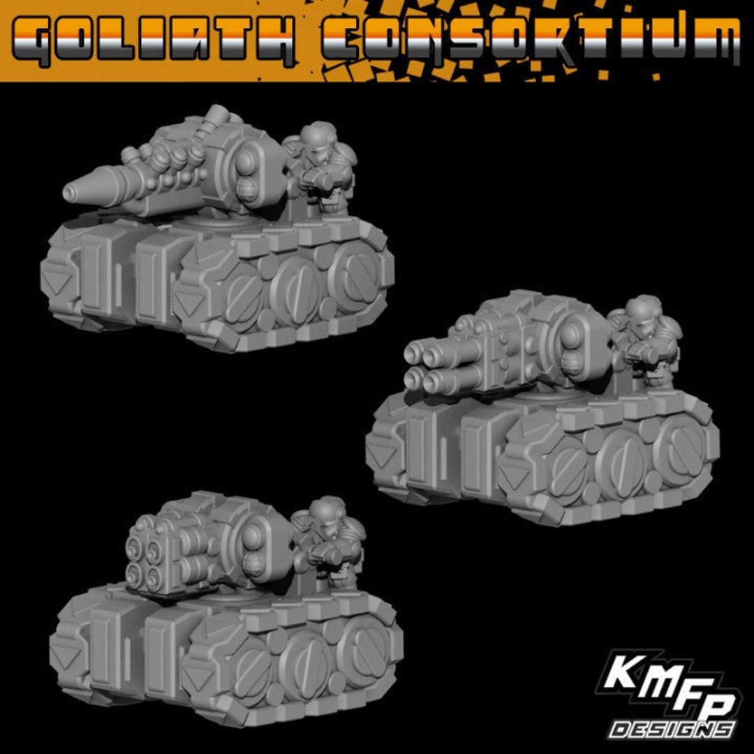 Goliath Consortium (space Dwarf) Brotherhood Heavy Mobile Weapon ...