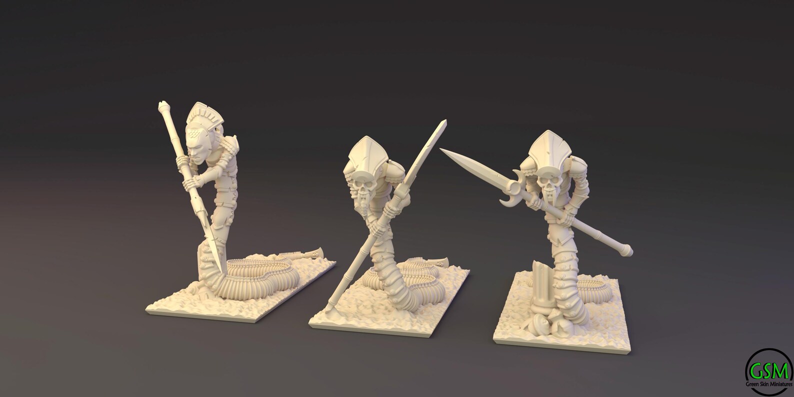 Egyptian Undead Monstrous Cavalry and Infantry (10mm Warmaster) by ...