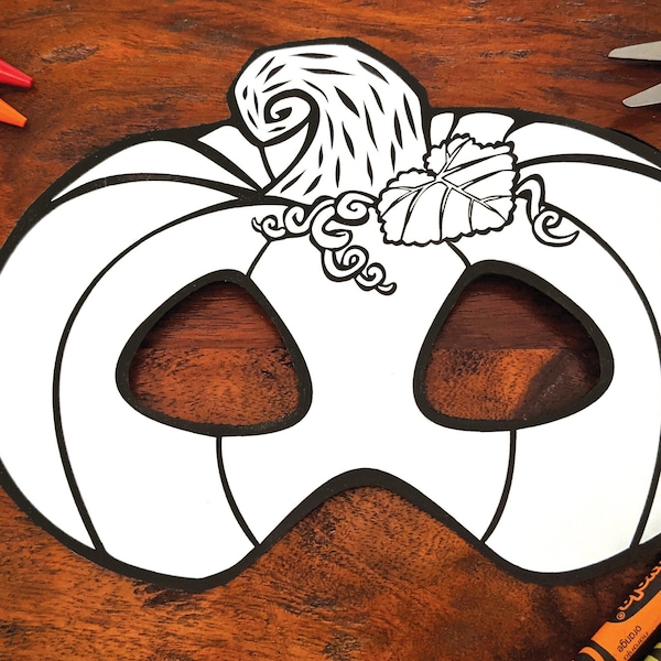 Pumpkin Mask - Etsy