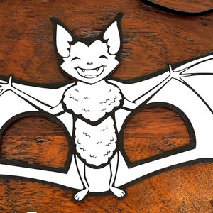Halloween Bat Mask | Printable Coloring Activity for Kids | Children's ...