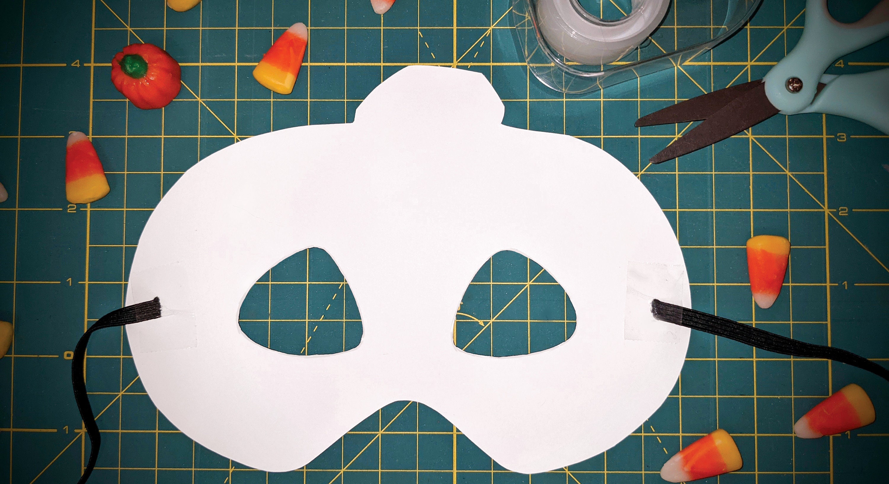 Halloween Pumpkin Mask | Printable Coloring Activity for Kids ...