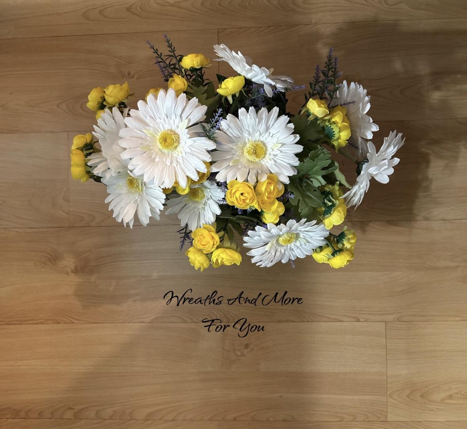 Spring Flower Arrangement, Summer Flower Arrangement, Yellow Flower ...