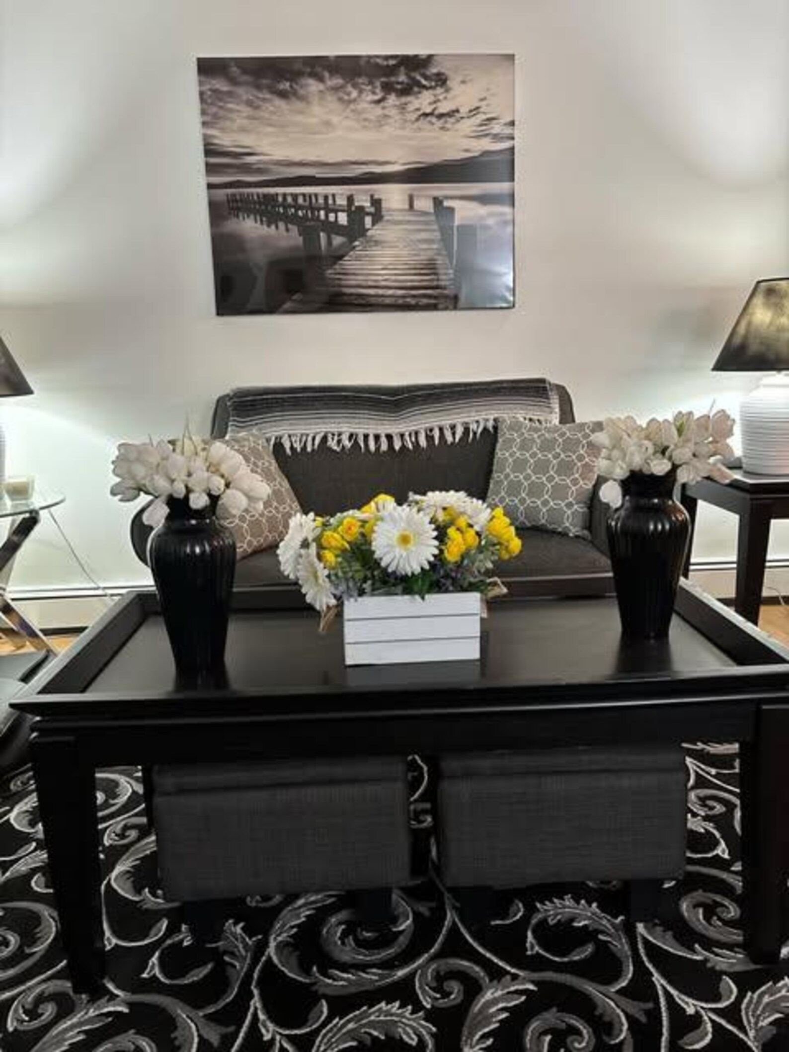 Spring Flower Arrangement, Summer Flower Arrangement, Yellow Flower ...