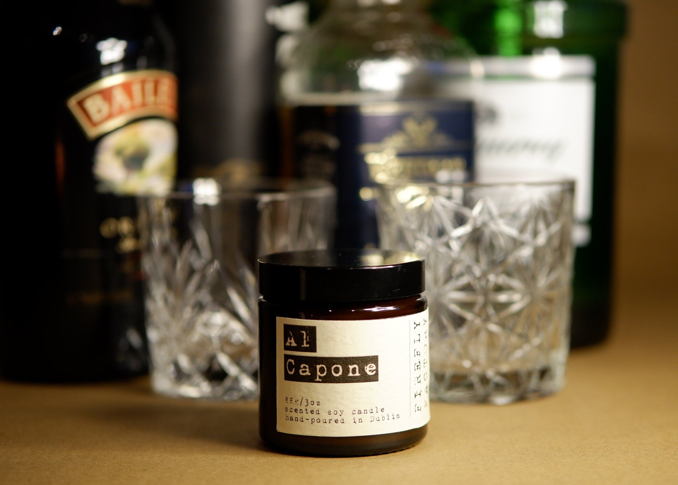 AL CAPONE Gangster Themed Candle, Mobster Scent Speakeasy Candle ...