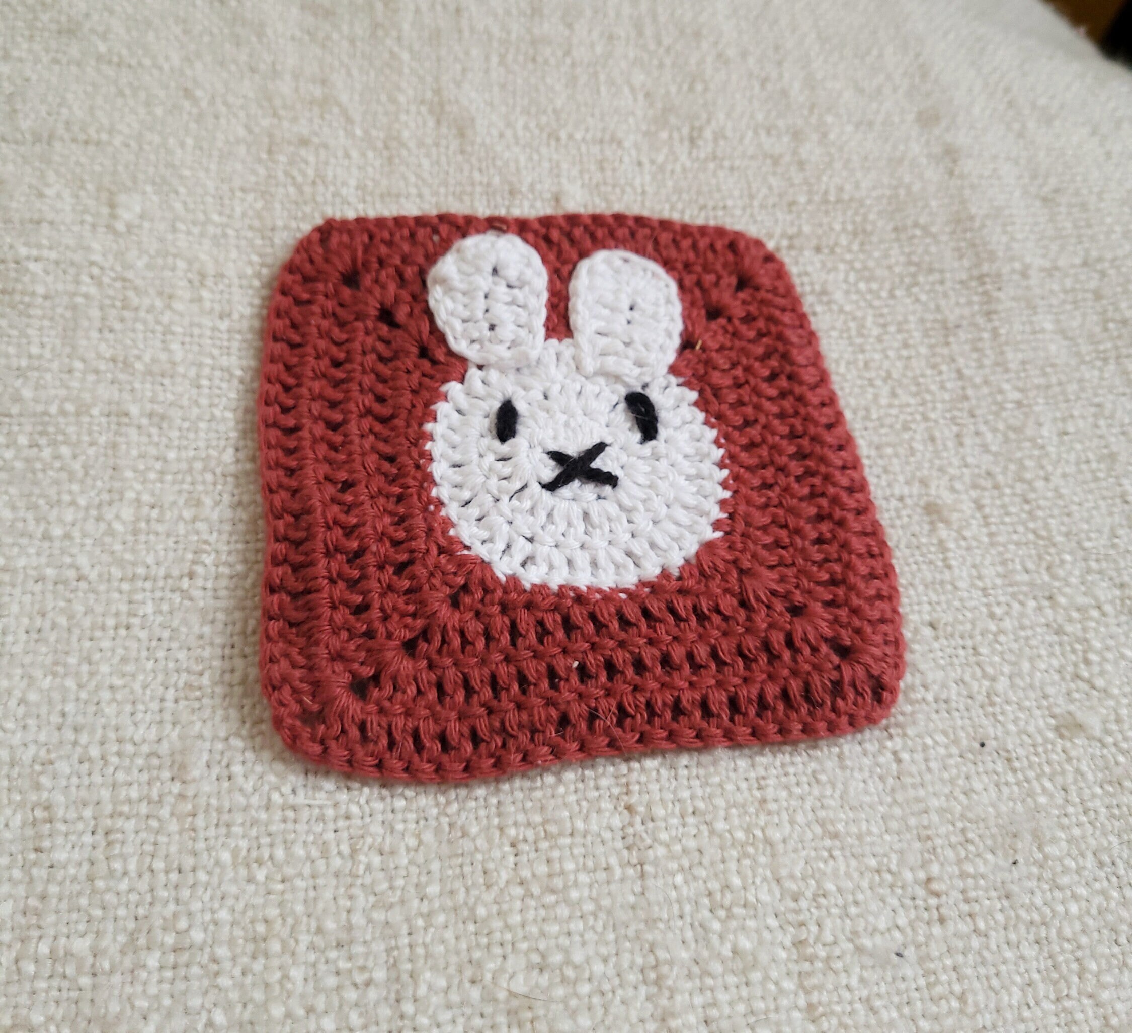 Pattern Granny Square Miffy PDF Pattern Crochet Pdf Pattern - Etsy