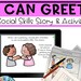 Preschool Social Skills Story and Activity I CAN GREET | Social ...