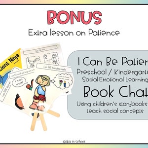 Preschool Social Skills Story and Activity I Can Be Patient | Social ...