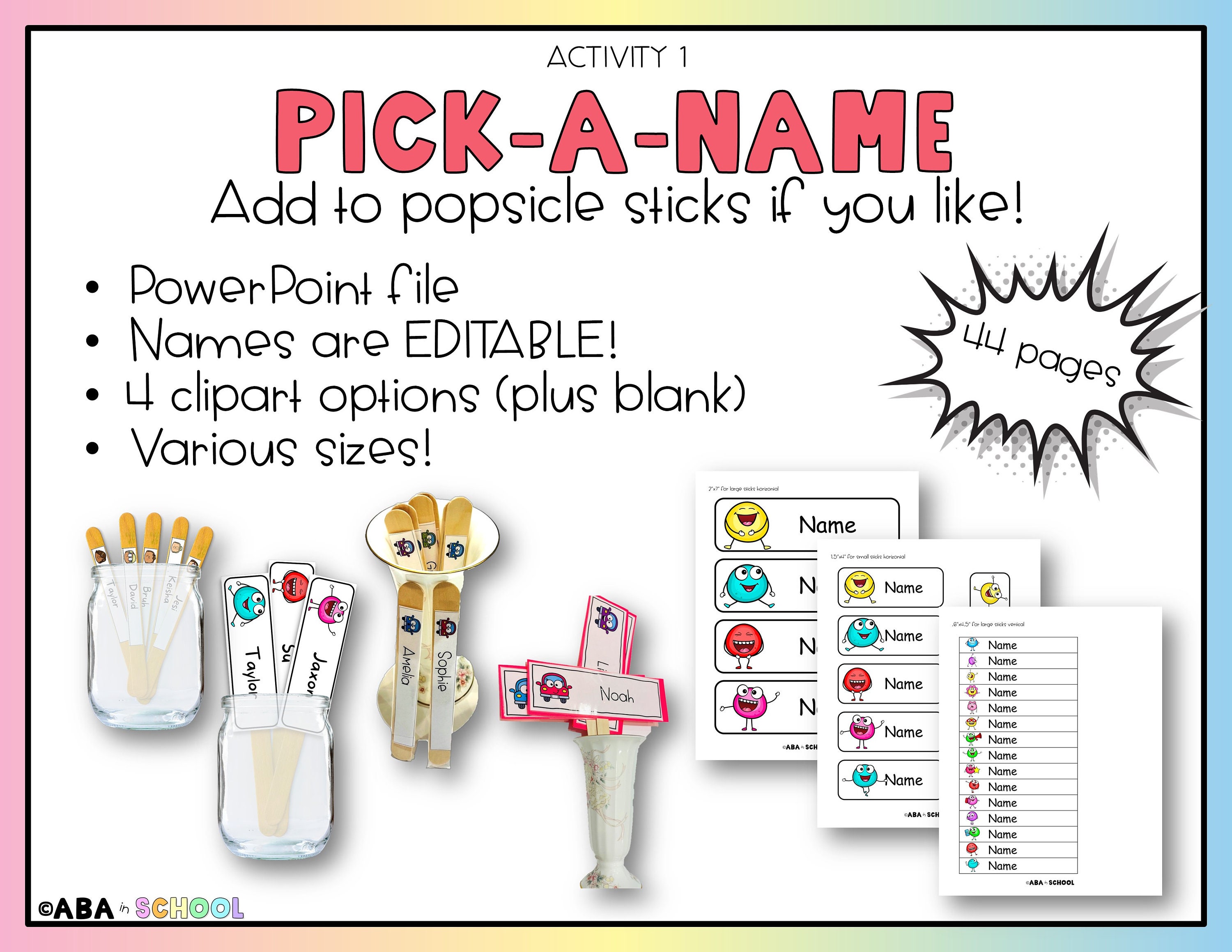 Personalized Name Practice Kit Circle Time Name Tags for - Etsy