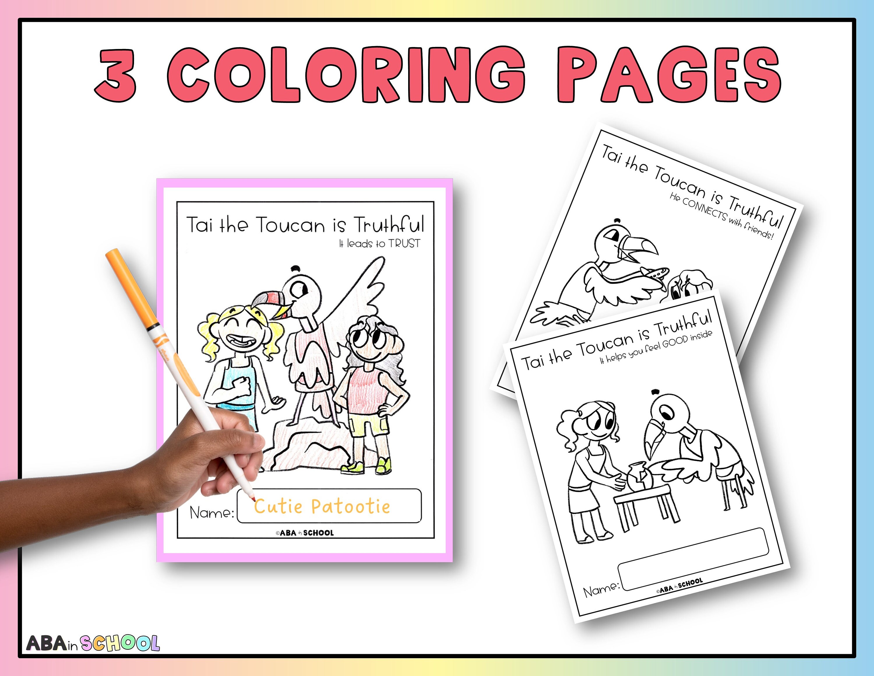 Honesty Lesson Social Story for Self-regulation Small Group Special ...