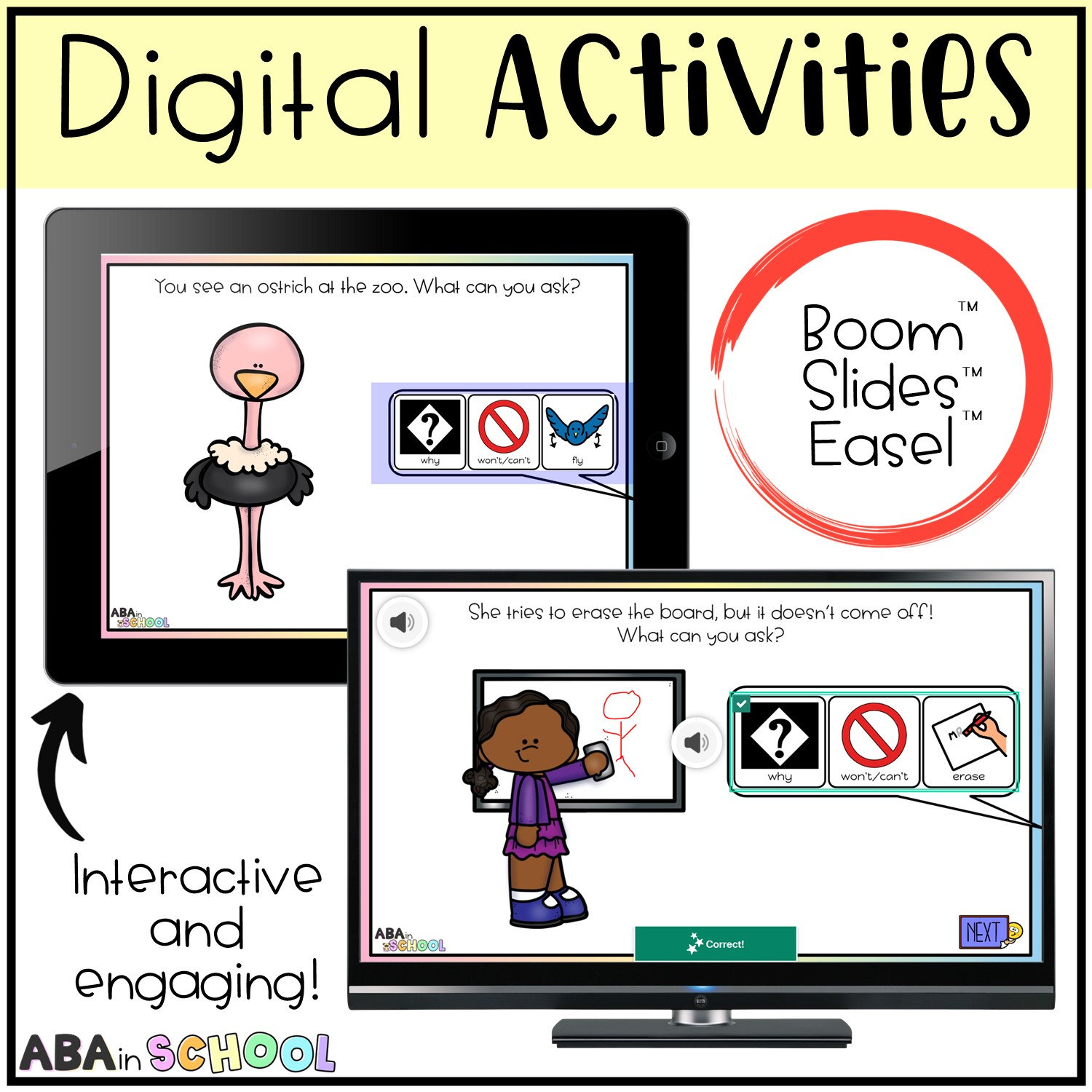 Wh Questions With Visuals Choices Requesting WHY Questions Special ...