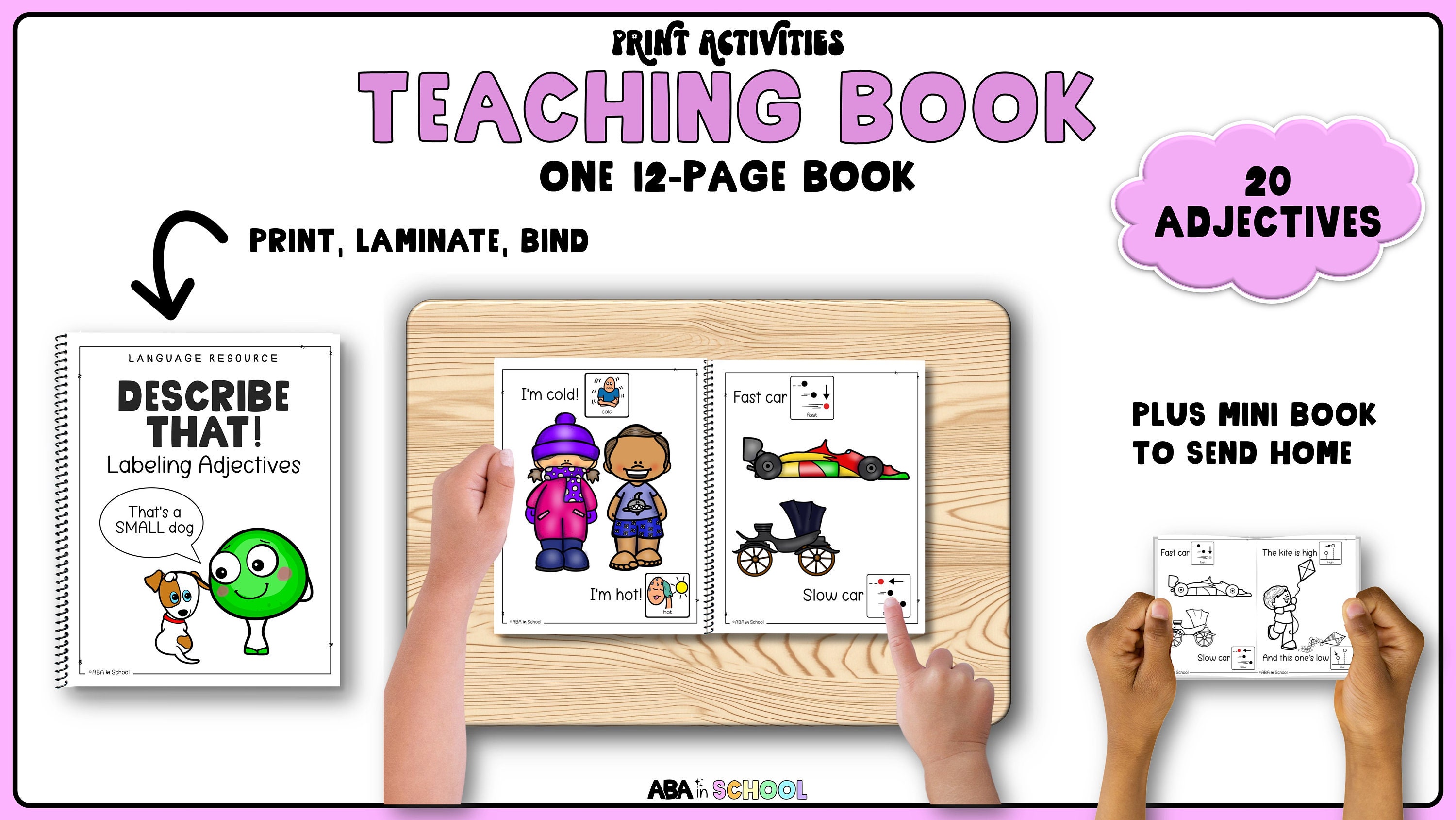 Labeling ADJECTIVES for Speech Therapy or ABA Goals - List of ...