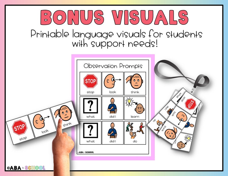 Social Story OBSERVATION Social Emotional Learning Special Education ...