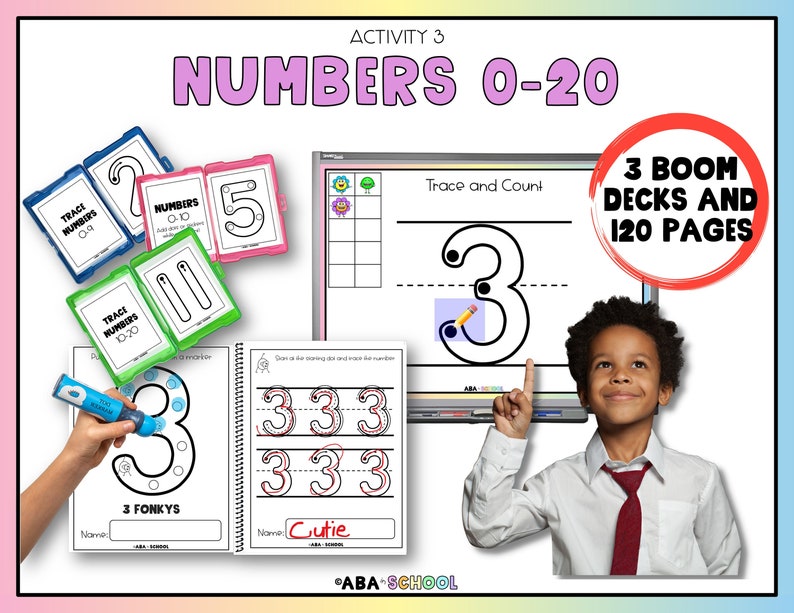 Letter and Number Tracing Alphabet Recognition Sound Practice - Etsy