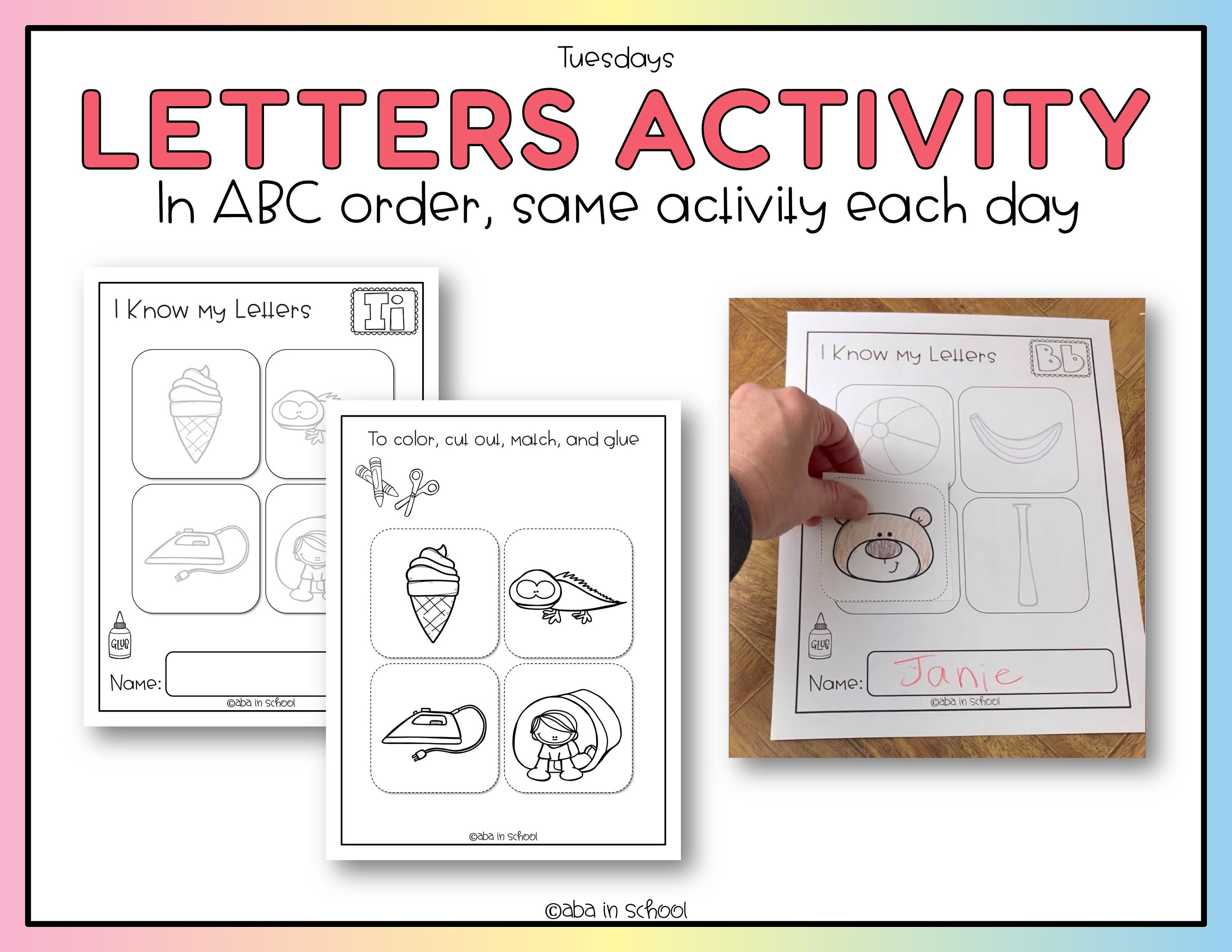 Preschool Pre-k Special Education 36-week Curriculum - Etsy