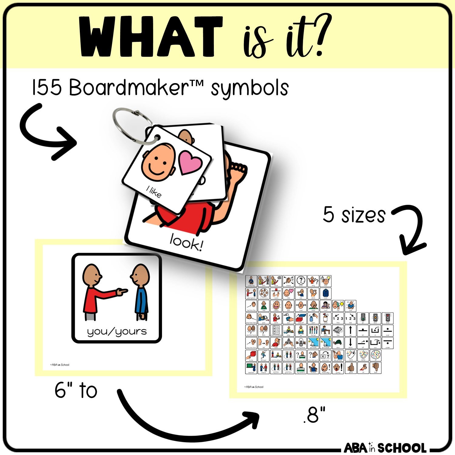 Communication Book Non Verbal Communication Board Autism Visuals - Low ...