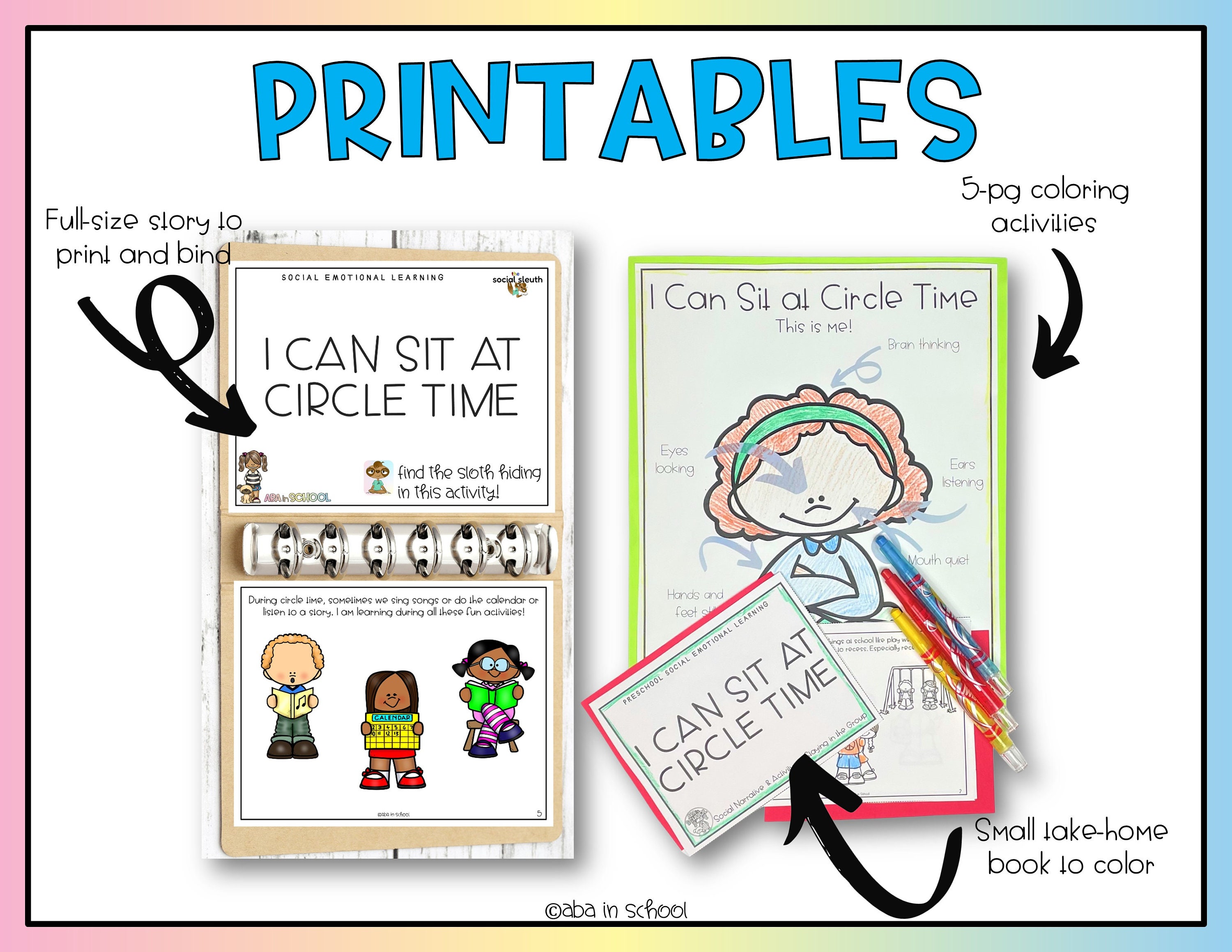 Quiet Mouth Social Story