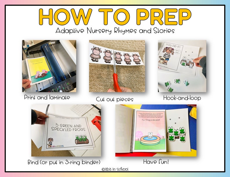 5 Little Pumpkins | Nursery Rhymes | Adapted Book Preschool Special ...