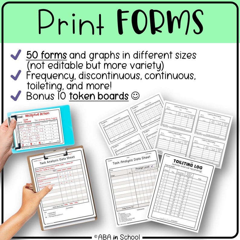 IEP Data Collection Sheets IEP Goals and Objectives Tracking Editable ...
