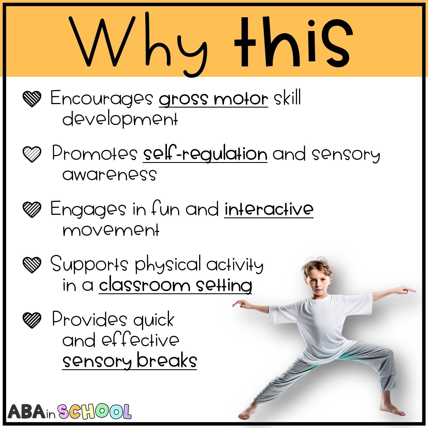 Motor Movement Activities Exercise Cards Self-regulation Visuals - Etsy