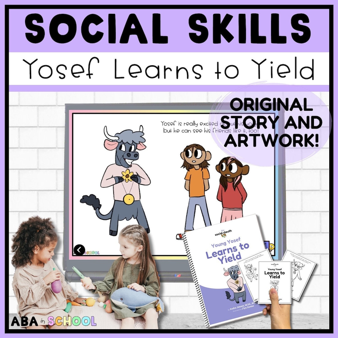 Sharing Social Story | Preschool & Special Education (digital Download ...