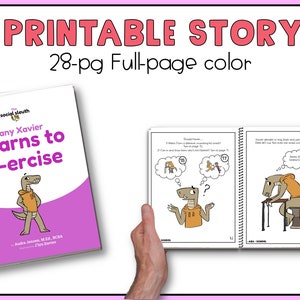 Exercise Social Story - Emotional Regulation Social Stories - Self ...