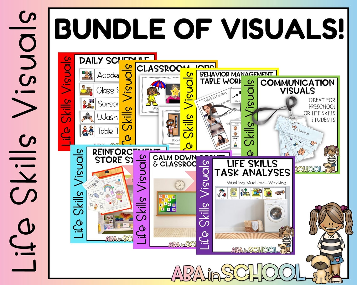 Life Skills Special Education Visuals BUNDLE - Etsy