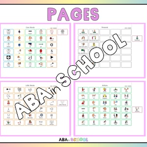 Core Board Vocabulary Activities AAC Expressive Language Activity for ...