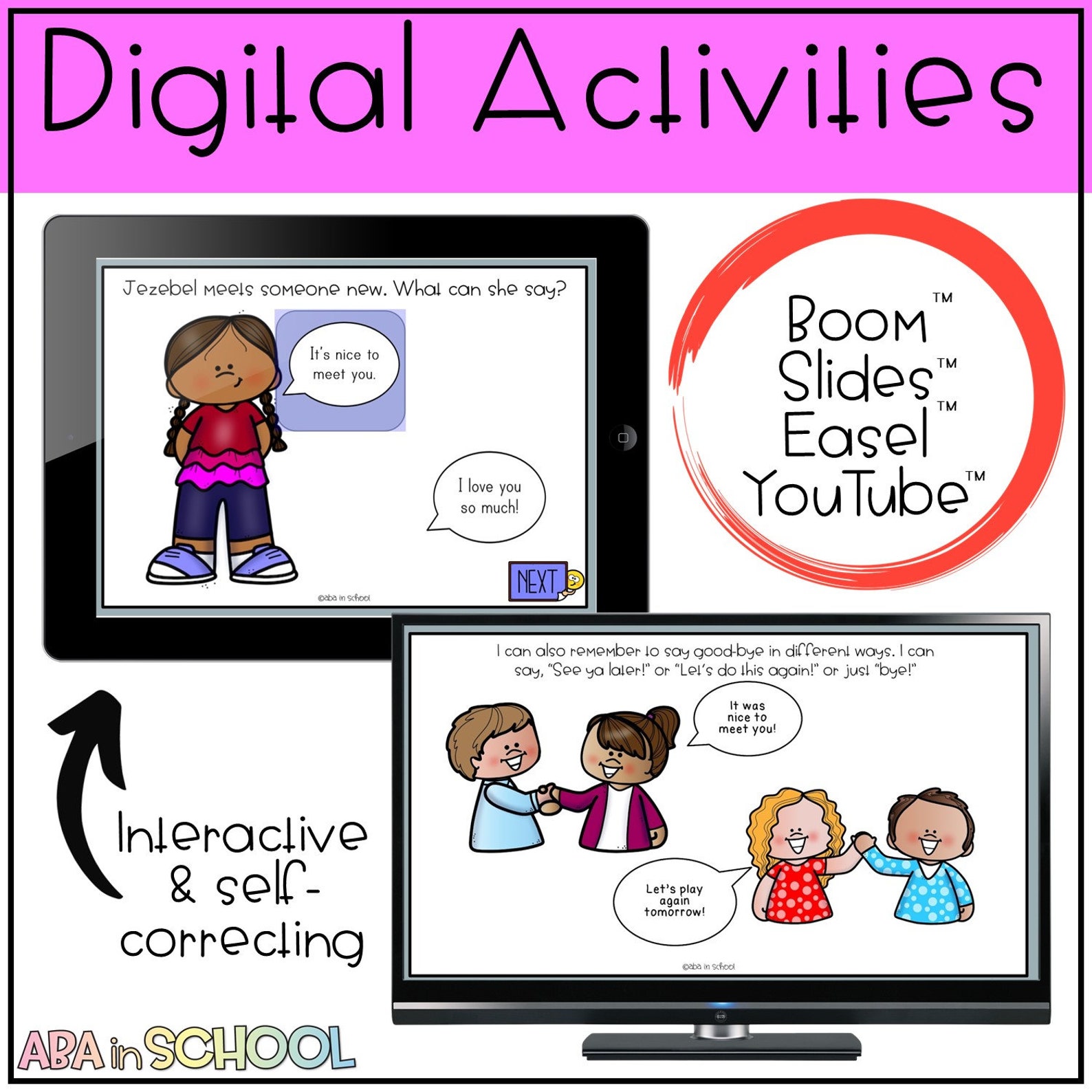 Preschool Social Skills Story and Activity I CAN GREET | Social ...