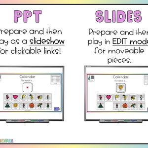 Digital Circle Time Template Customizable for Preschool & Special ...