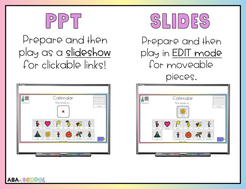 Digital Circle Time Template Customizable for Preschool & Special ...